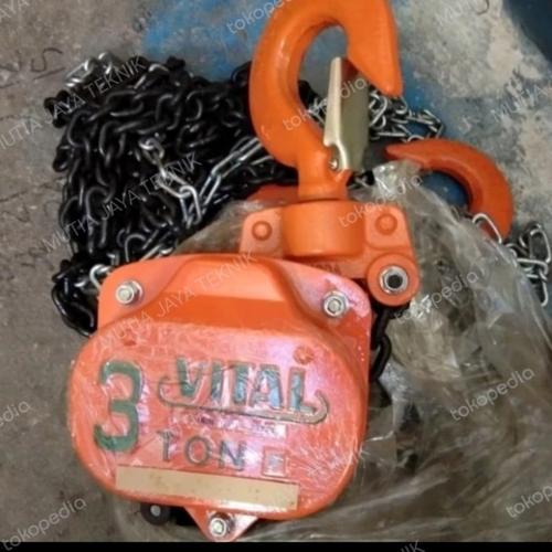 Jual Chain block VITAL 3 ton x 15 meter TEKEL MANUAL - Jakarta Barat ...