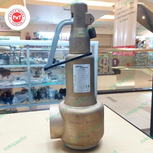 Jual 1-1/2" x 2-1/2" Safety Valve Spirax Sarco SV615AS Lever DN40 x ...