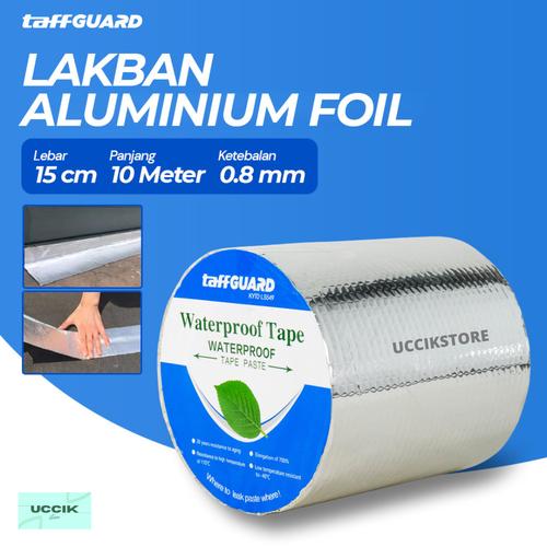 Jual Lakban Aluminium Foil Anti Bocor Tahan Air Panas Butyl Waterproof Tape - 5 cm x 3M - Kab ...
