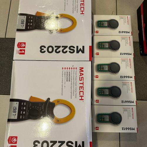 Jual Three Phase Power Clamp Meter Mastech MS2203 Ampere Tang 3 Fas ...