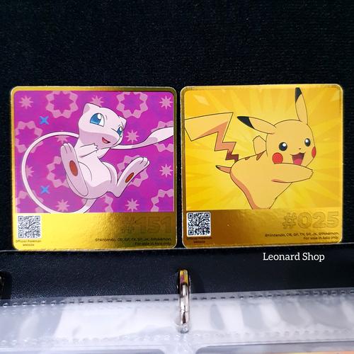 Jual Photocard Pikachu dan Mew NM Oreo X Pokemon TCG Rare Holo Kartu ...