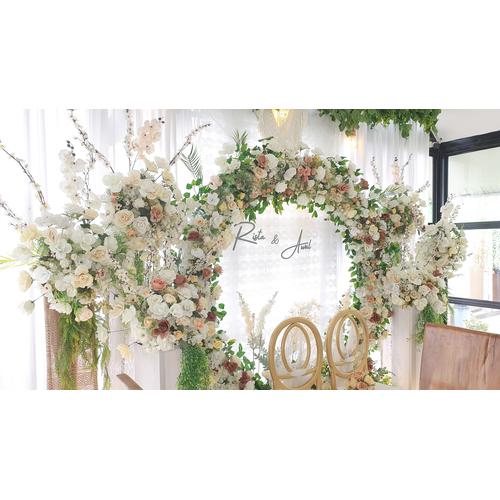 Jual Backdrop Akad Nikah - Model Circle - Kota Tangerang Selatan ...