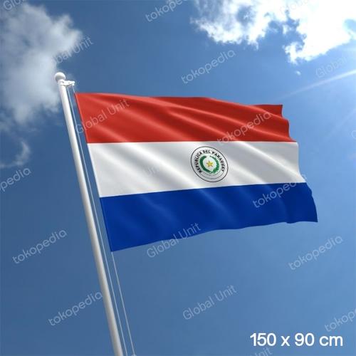 Jual Bendera Negara Paraguay / Flag of Paraguay Ukuran Besar BB58 ...