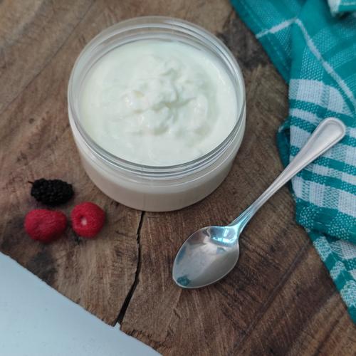 Jual Plain Strained Yoghurt/Greek Yogurt 250gr - Sugar Free - Homemade ...