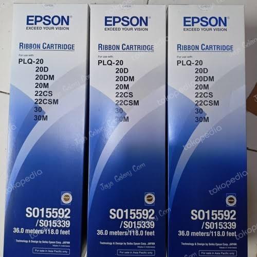 Jual PITA EPSON PLQ-20 ORIGINAL\RIBBON CARTRIDGE PLQ-20 - HITAM ...