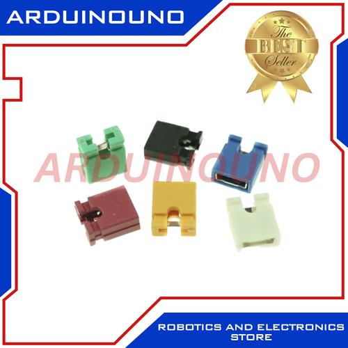 Jual Jumper hardisk 2 pin Header pitch 2.54mm hard disk cap short way ...