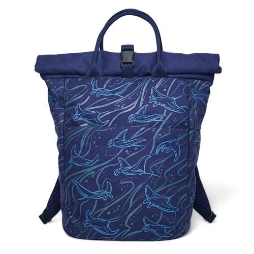 Jual Urban Backpack featuring "The Manta Rays" original drawing ...
