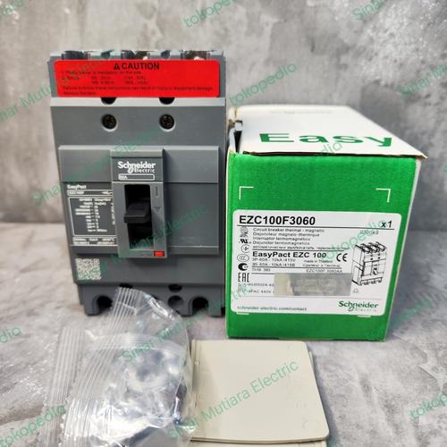 Jual MCCB Schneider EZC100F 60A 3P 10kA EZC100F3060 - Jakarta Pusat ...