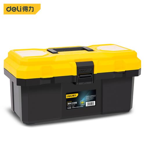 Promo Deli Tool box / Kotak Perkakas Plastik 12" Kuat 2 Tingkat ...