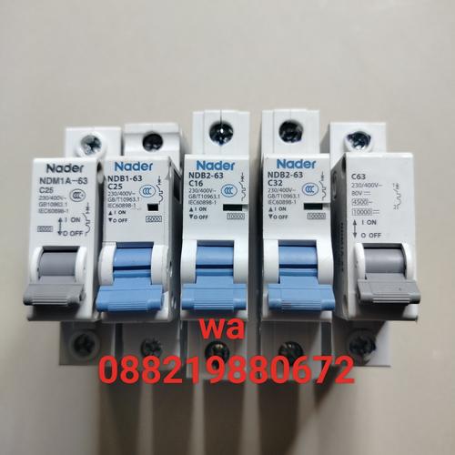 Jual MCB Nader AC/DC 16A,25A,32A,63A - Kota Bandung - dodi Kurniadi ...