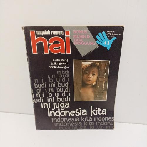 Jual MAJALAH HAI NO. 41/1985 - Jakarta Timur - Toko Buku Mawar | Tokopedia