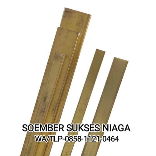 Jual plat strip kuningan 6mm x 50mm x 500mm - Jakarta Barat - SOEMBER ...