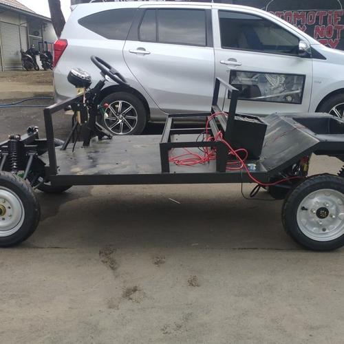 Jual Chasis Mobil Listrik Golf Mini Jeep 1000W 48V Cocok untuk Praktek ...