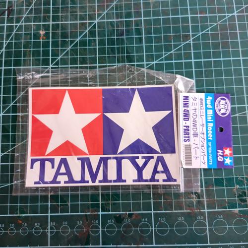 Jual sticker logo tamiya besar sticker HG decal logo tamiya besar - Kab ...
