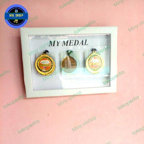 Jual Medali Frame Bingkai Medali - Putih, 3. Medali - Kab. Bogor - Miny ...
