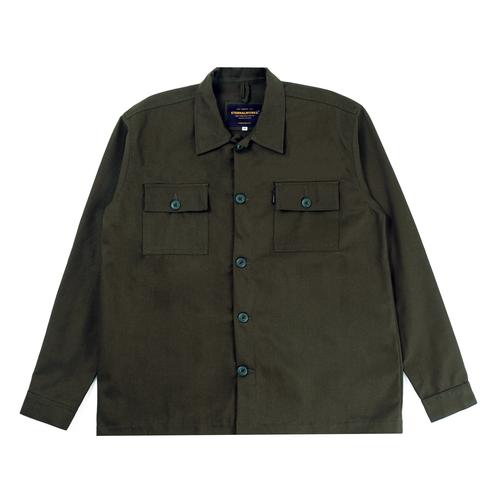 Promo JAKET PRIA - ETERNALWORKS BASIC OLIVE GREEN CONY TRUCKER JACKET ...