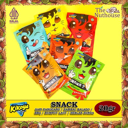Jual Kikoya Snack Sapi Panggang / Balado / BBQ / Rumput Laut / Seblak ...