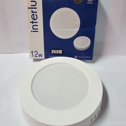 Jual Downlight LED INTERLUC outbow round 12W - 65K putih - Jakarta ...