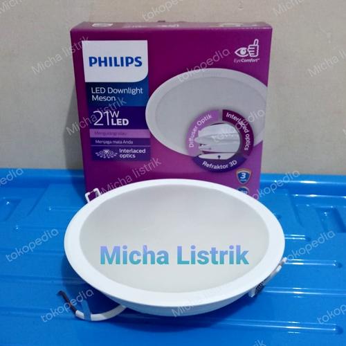 Jual Lampu Downlight Philips Meson 21W Inbow/ LED Panel Philips 21W ...