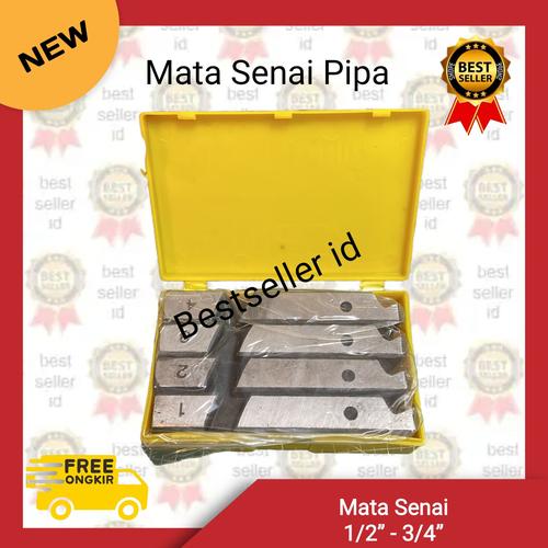 Jual Mata Senai Pipa Drat 1/2" - 3/4" / Mata Pisau Senai 1/2 inch 3/4 inch - Jakarta Barat ...