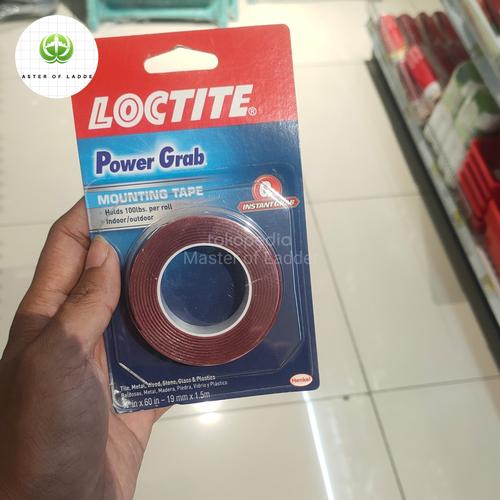 Jual Loctite Double Tape Heavy duty Outdoor 45.5 kg 1.5 Mtr - Kota ...