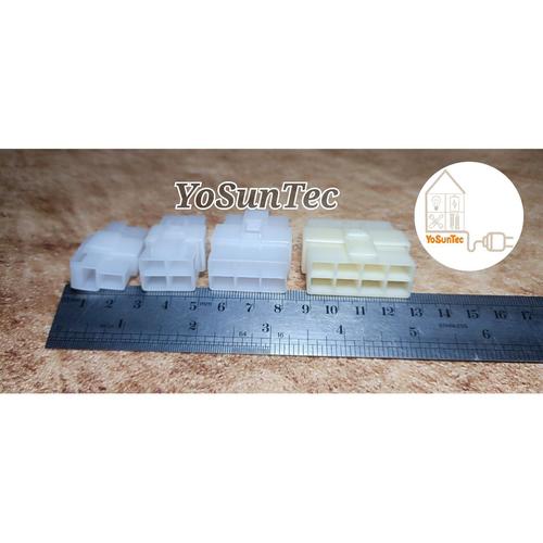 Jual SOCKET BESAR MOBIL 2 4 6 8 PIN SKUN SET MALE FEMALE SOKET KONEKTOR ...