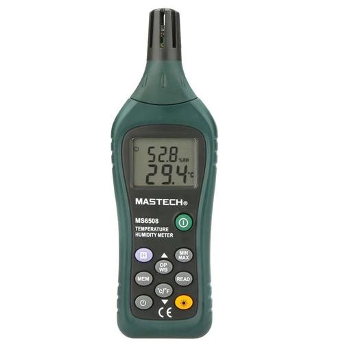 Jual MS6508 Mastech Thermometer Humidity Wet Bulb Dew Point Data Logger ...