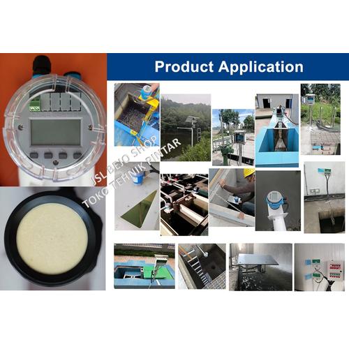 Jual Ultrasonic Water Level Sensor IP68 Waterproof 4 20ma & RS485 - 4 ...
