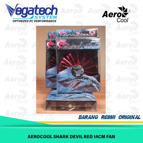 Jual AEROCOOL SHARK DEVIL RED 14CM FAN SALE - Kab. Sleman - vegatechsystem computer | Tokopedia