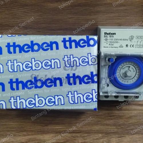 Jual Timer Analog Switch Panel Penghemat Listrik Theben Sul 181H ...