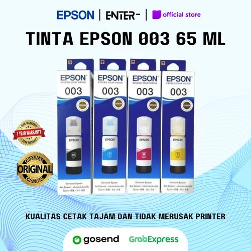 Jual tinta epson 003 original - Biru - Kota Batam - enter- | Tokopedia