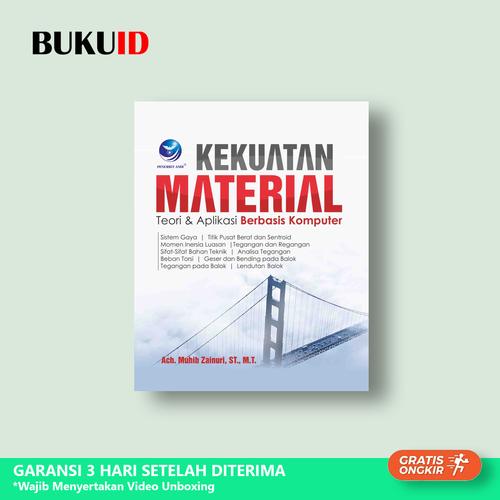 Jual Buku Kekuatan Material, Teori Dan Aplikasi Berbasis Komputer ...