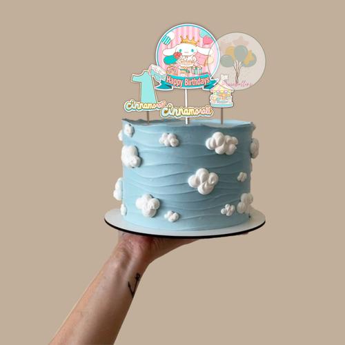 Jual CAKE TOPPER CINNAMOROLL NUMBER TUSUKAN KUE ANGKA BIRTHDAY ULANG ...