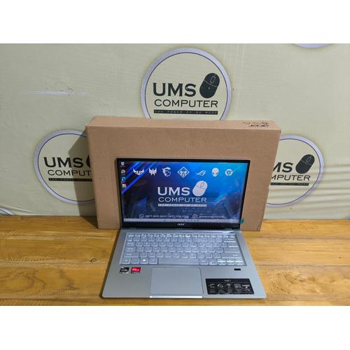 Jual cer Swift SF314-43 AMD Ryzen 5 5500u Ram 16gb SSD 512gb FULLSET ...