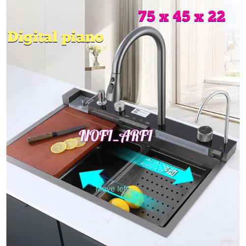 Jual SALE!KITCHEN SINK MODERN BAK CUCI PIRING DIGITAL/75CM//SINK NEW ...
