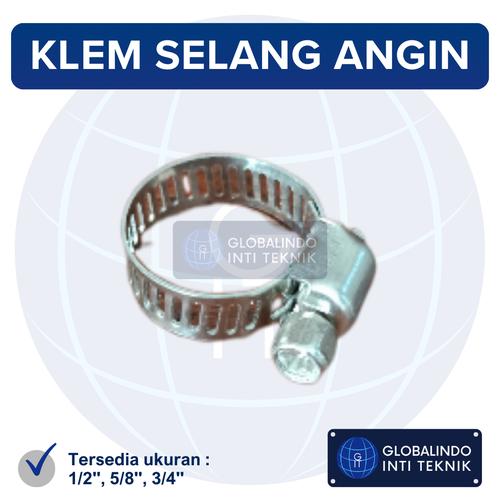 Jual Klem Selang Kompresor 1/2" 5/8" 3/4" Hose Clamp Selang Kompresor ...