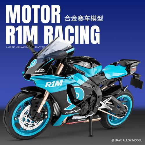 Promo Diecast 1:12 Motor YAMAHA R1M MOTOR - 1:12 dengan Stand dan ...