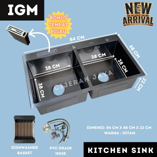 Jual KITCHEN SINK BAK CUCI PIRING STAINLES MINIMALIS BOLZANO BCP NICE ...