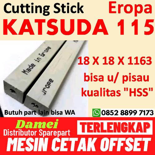 Jual Cutting Stick Katsuda 115 Tatakan Pisau Mesin Potong Kertas ...
