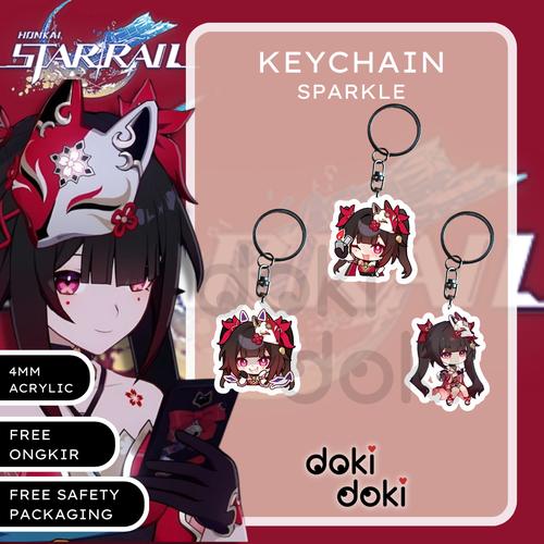 Jual GANTUNGAN KUNCI KEYCHAIN SPARKLE HANABI HONKAI STAR RAIL - KC ...
