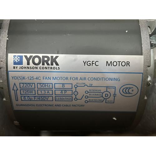 Jual Dinamo Motor Air Conditioning FCU Double Blower YSK 125 Watt ...