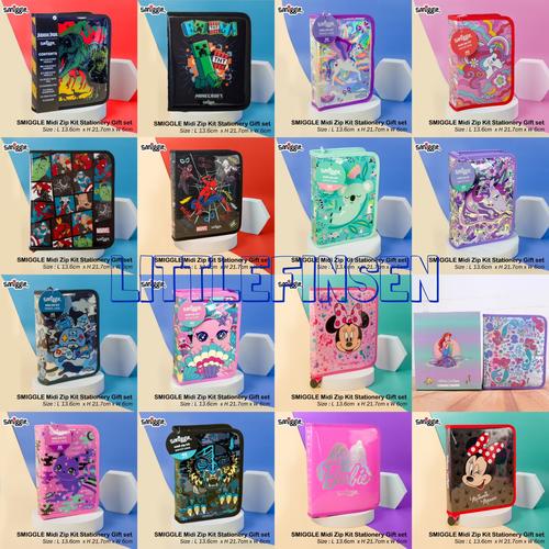 Jual Smiggle midi zip kit/pencil case smiggle/smiggle shark budz ...