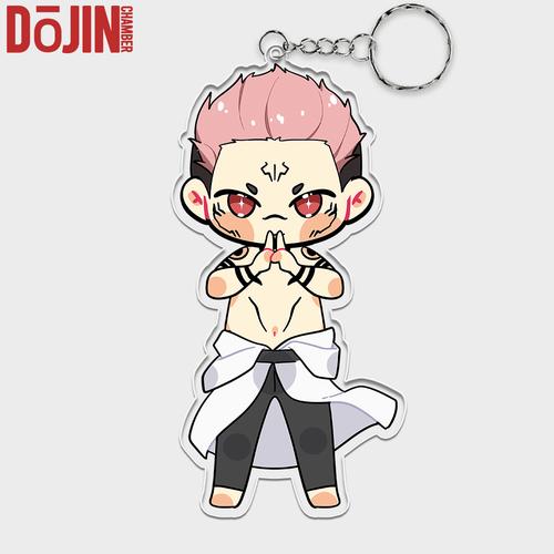 Jual Keychain Chibi Jujutsu Kaisen Ryomen Sukuna | Dojin Chamber - Kab ...