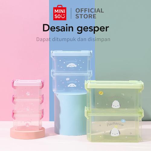 Jual Miniso My Melody Sanrio Storage Box Storage Box Kotak Penyimpanan ...