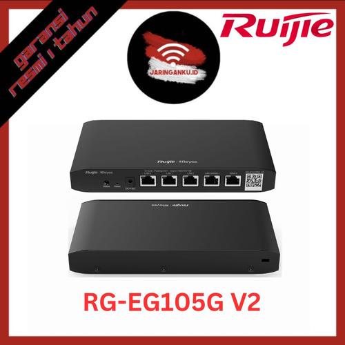 Jual RG-EG105G V2 RUIJIE REYEE 5 GIGABIT PORTS CLOUD MANAGED ROUTER GATEWAY - Jakarta Pusat ...