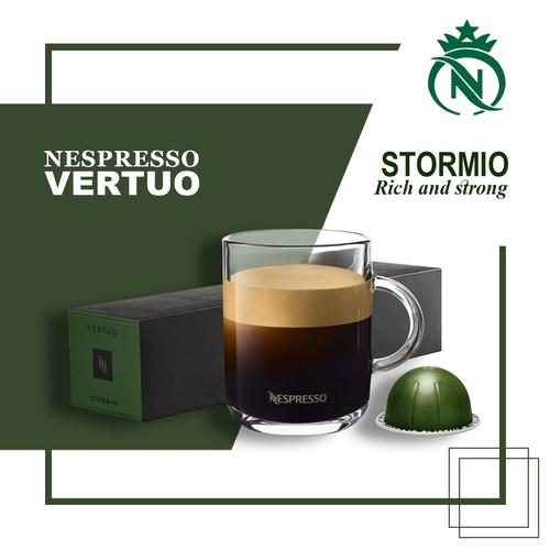 Jual Capsule Nespresso Vertuo Stormio Original Nestle - Dark Roast ...