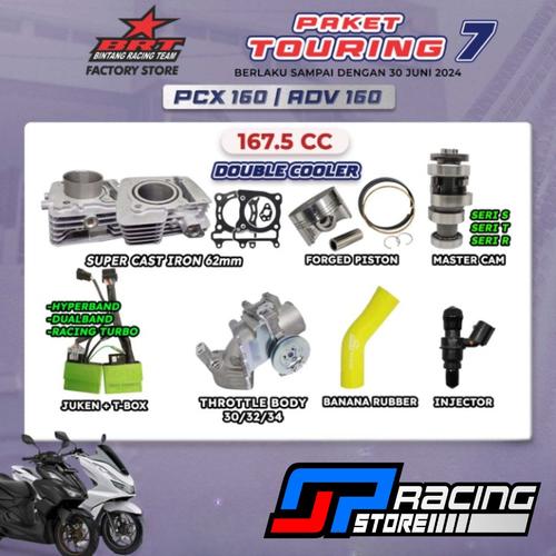 Promo Paket Touring 7 PCX 160/ADV 160/Vario 160 Blok Piston-TB-Ecu ...