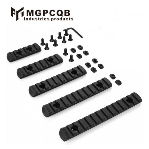 Jual Ris Rail Attachment Mlok M-Lok Nylon Polymer Water Gel Blaster WGB ...