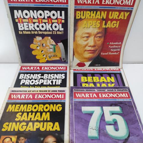Jual MAJALAH WARTA EKONOMI Thn 1995 - Jakarta Timur - Toko Buku Diah ...