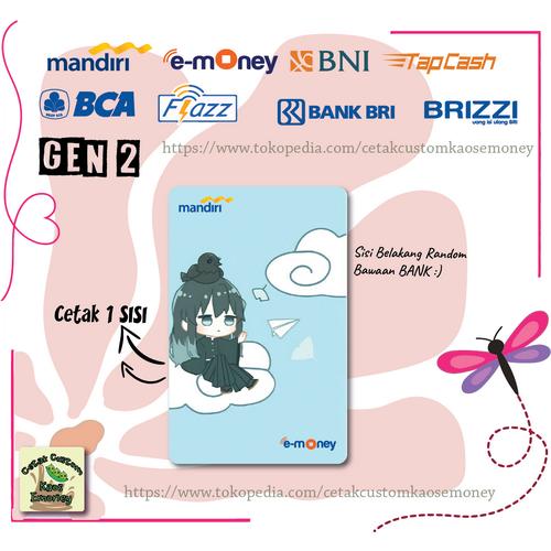 Jual KARTU EMONEY ANIME MUICHIRO TOKITO DI AWAN MANDIRI BRI BNI BCA -1 ...